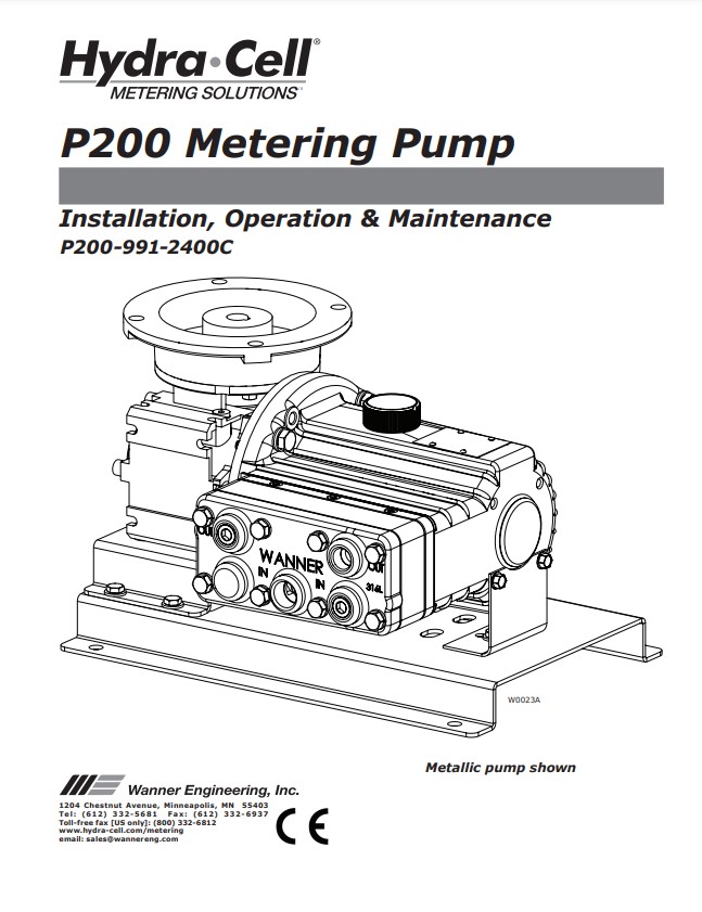 Hydra-Cell P200 Series Pump
